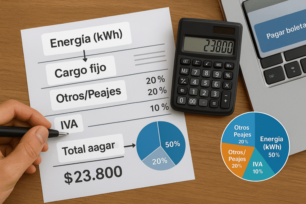 Boleta de luz CGE: cómo leerla, pagar y entender cargos - Domestic Life