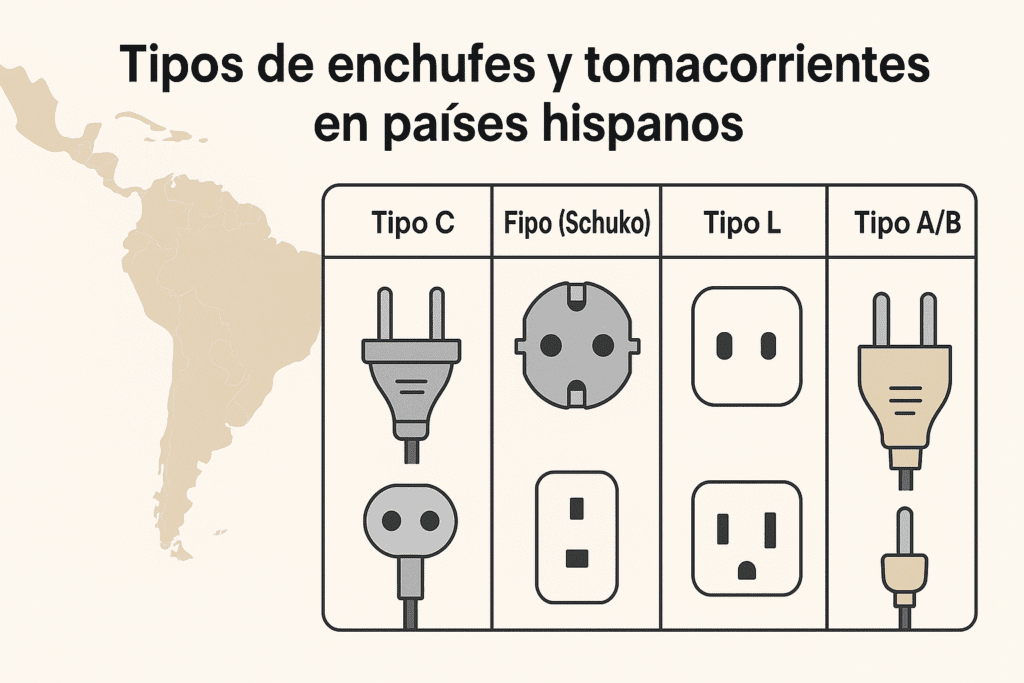 Enchufes, tomacorrientes y fichas: tipos, compatibilidad y elección ...